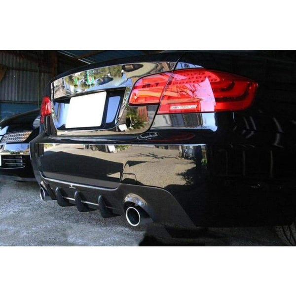 BMW 3 Series E92/E93 335I/335D M Tech Style Carbon Diffuser